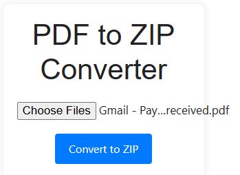 PDF to ZIP file Converter - promtool